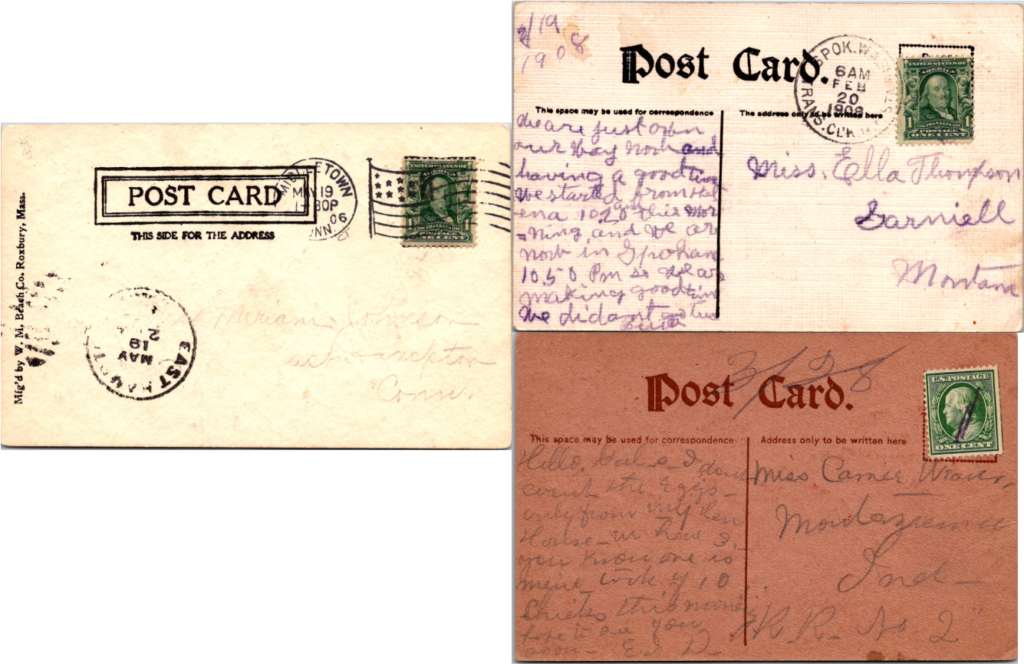 Sale: 3 W W DENSLOW Father Goose Imitator ~1906 Postcards Rooster Clown ...