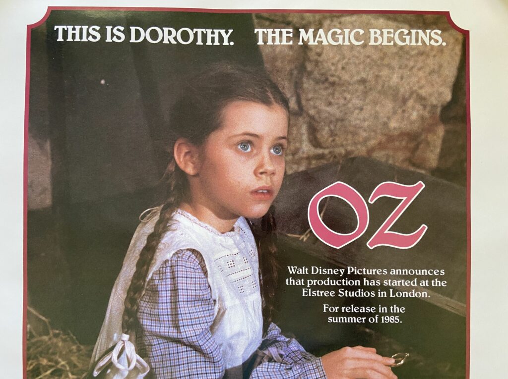 Sale: Disney's RETURN TO OZ 1984 This is Dorothy Movie Poster, Wizard ...