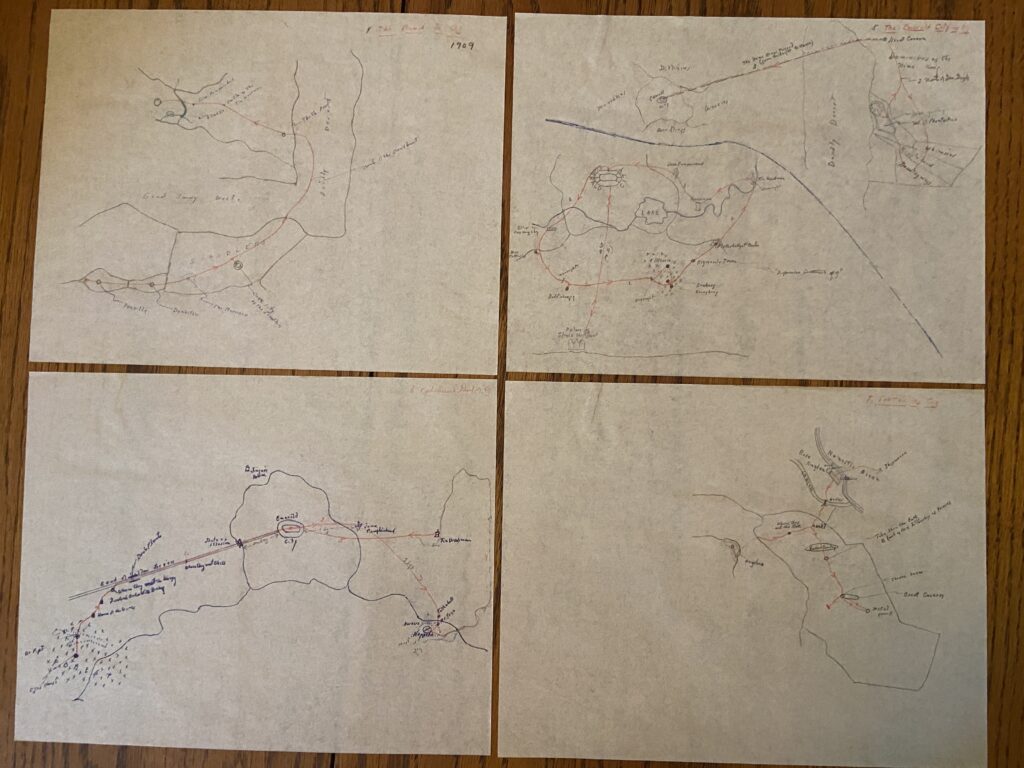 Sold: Original Hand-Drawn Wizard of Oz Map Collection and Book Journeys ...